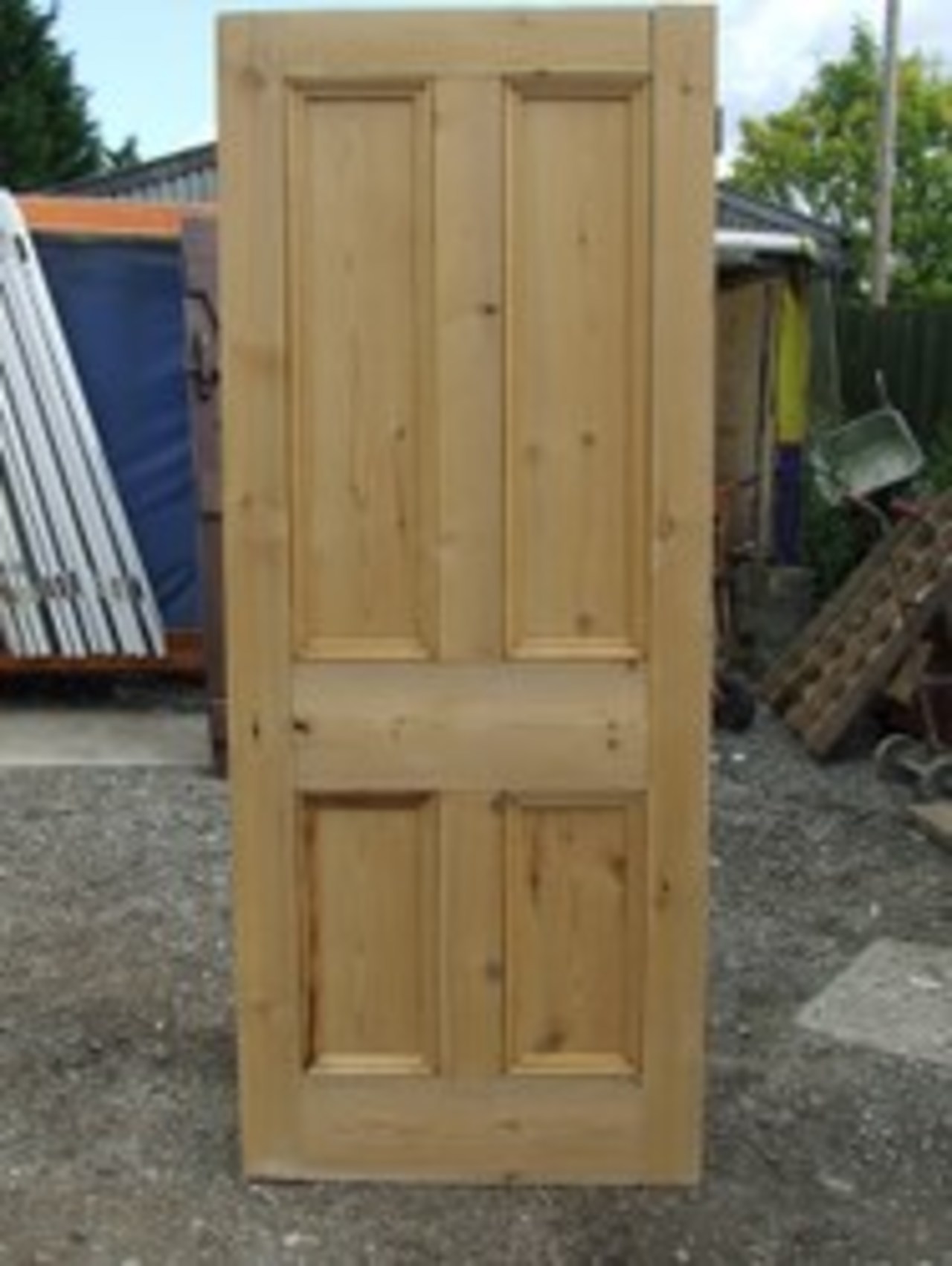 Victorian four panel pine doors