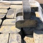 RECLAIMED STAFFORDSHIRE BLUE BULL NOSED COPING BRICKS