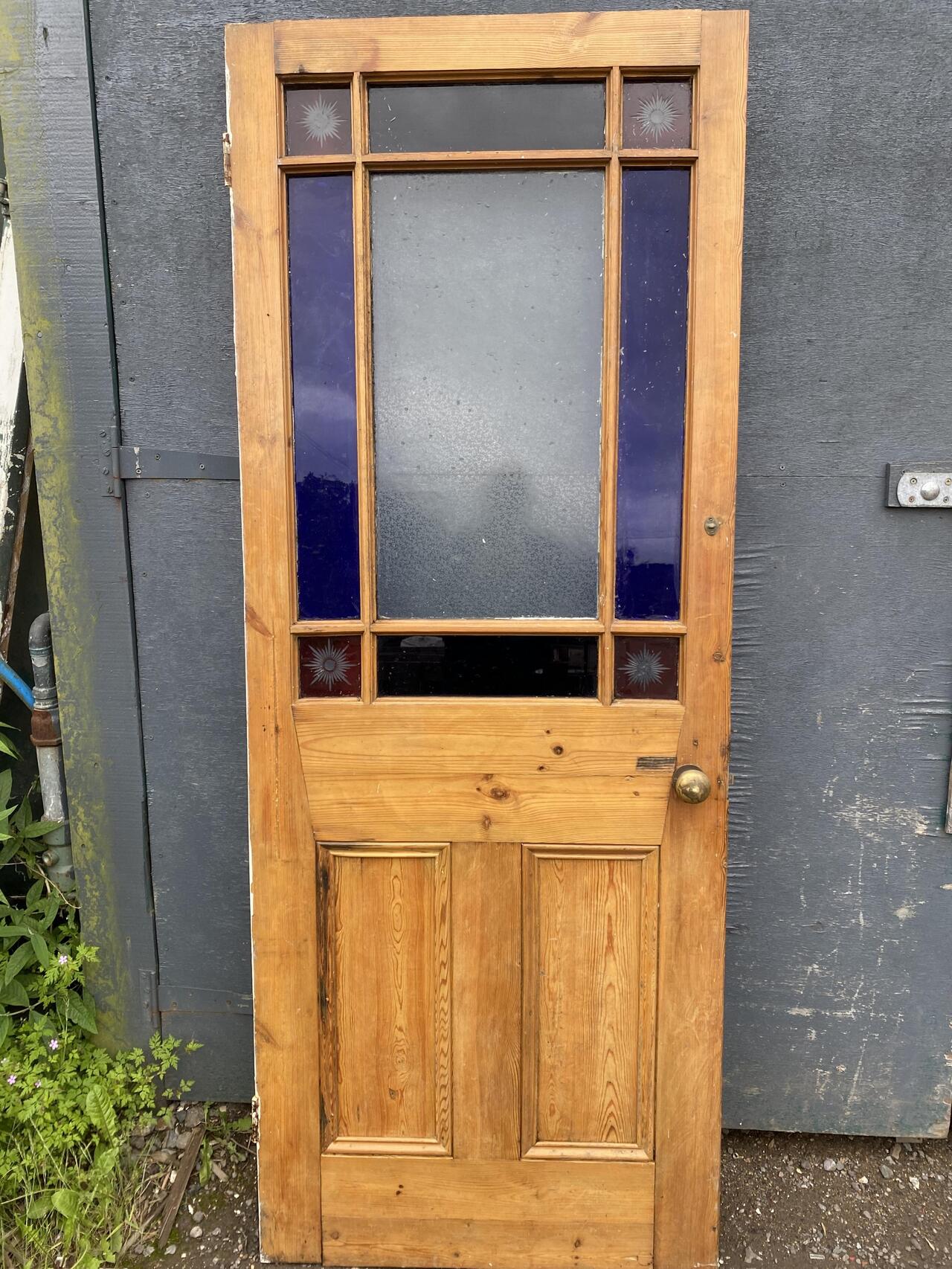 Star burst door | Reclaimed Period Interior Doors